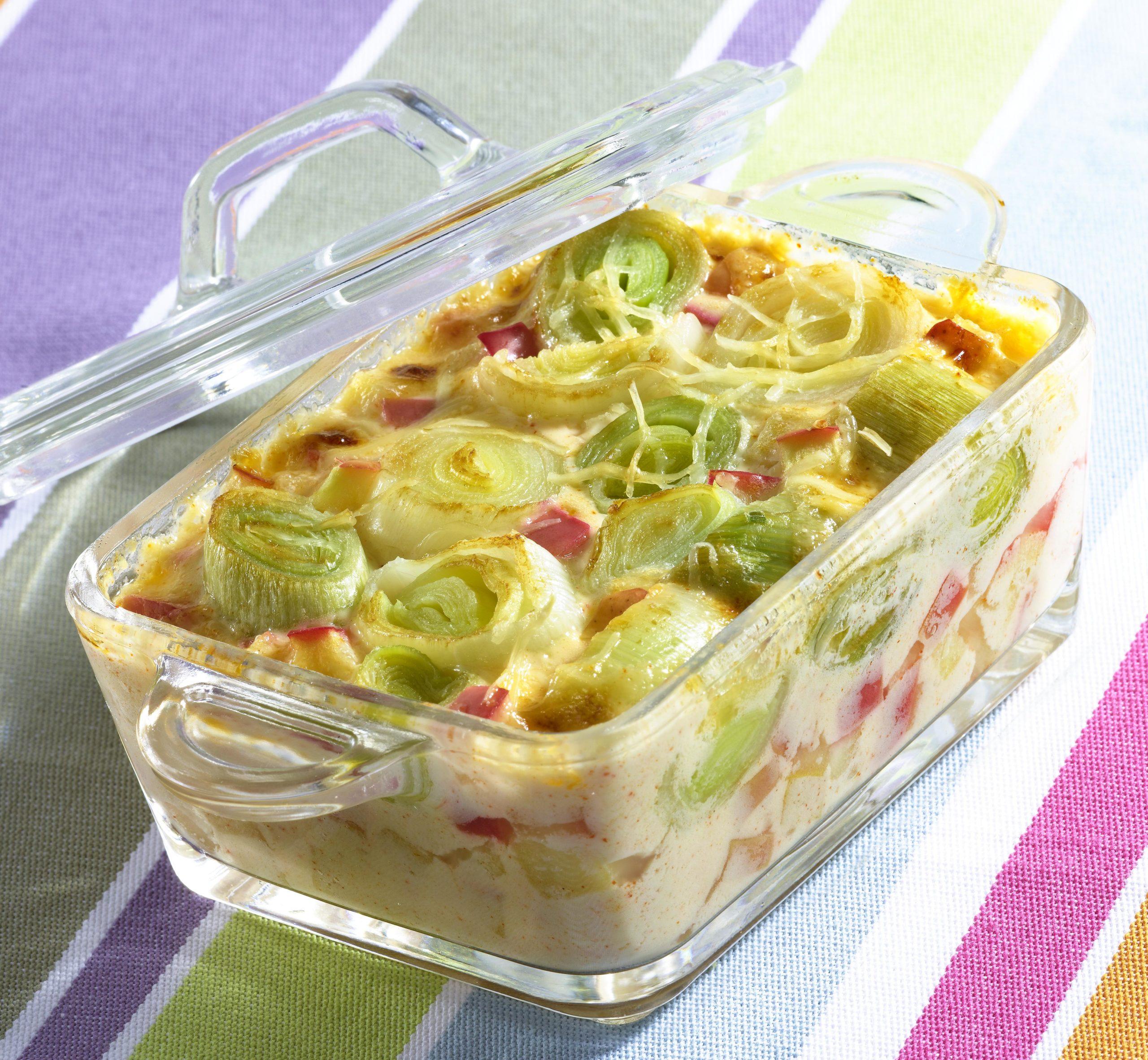 Gratin De Poireaux Primeurs Au Paprika Le Poireau De France